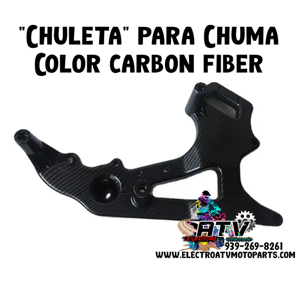Swingarm Color Carbon "Chuleta" para Chuma 200cc – Electro Atv & Moto Parts